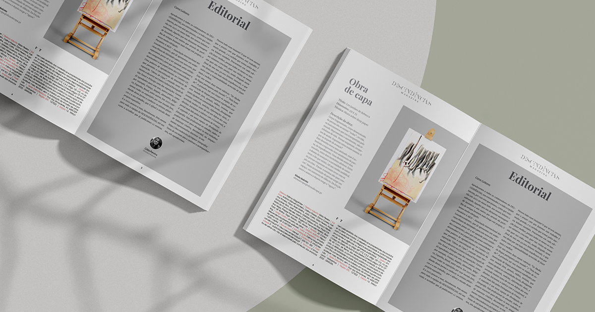 Editorial março - Descendências Magazine
